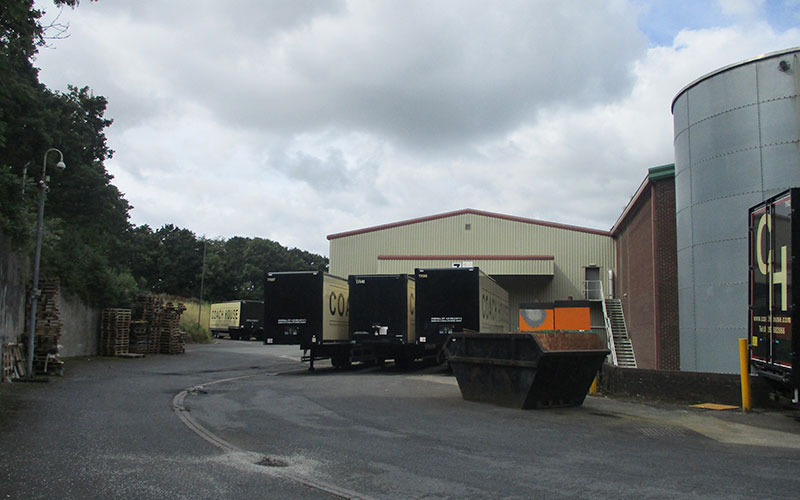 Demolition of warehouse, construction of high bay extension and ...